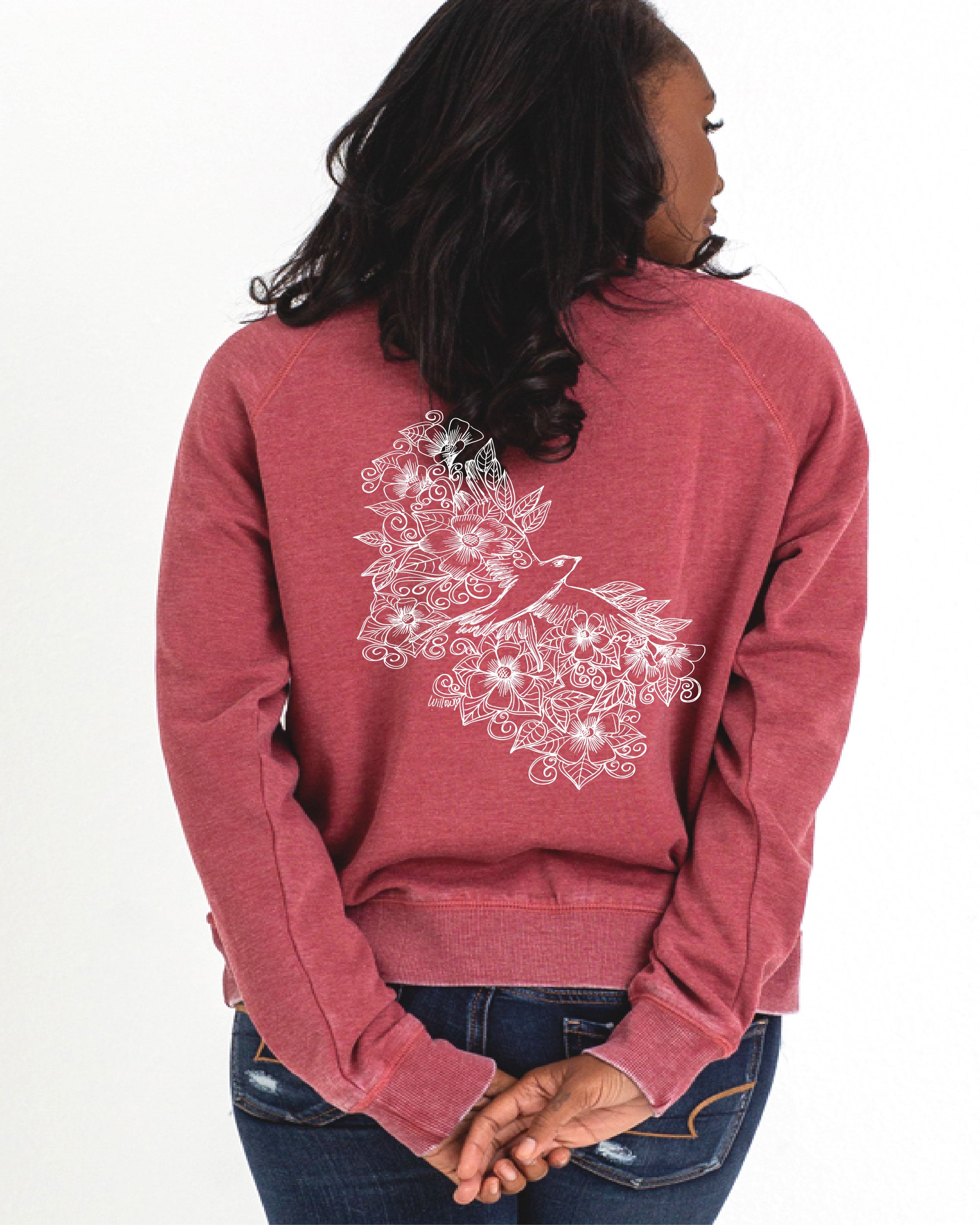 Cast Your Eyes Crewneck | Willow Creative Studio